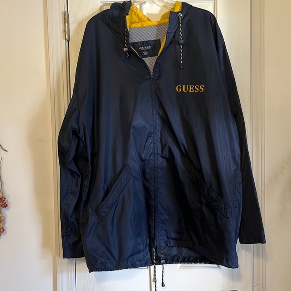 Guess | Jackets & Coats | Vintage Great Condition Guess Rain Jacket ...